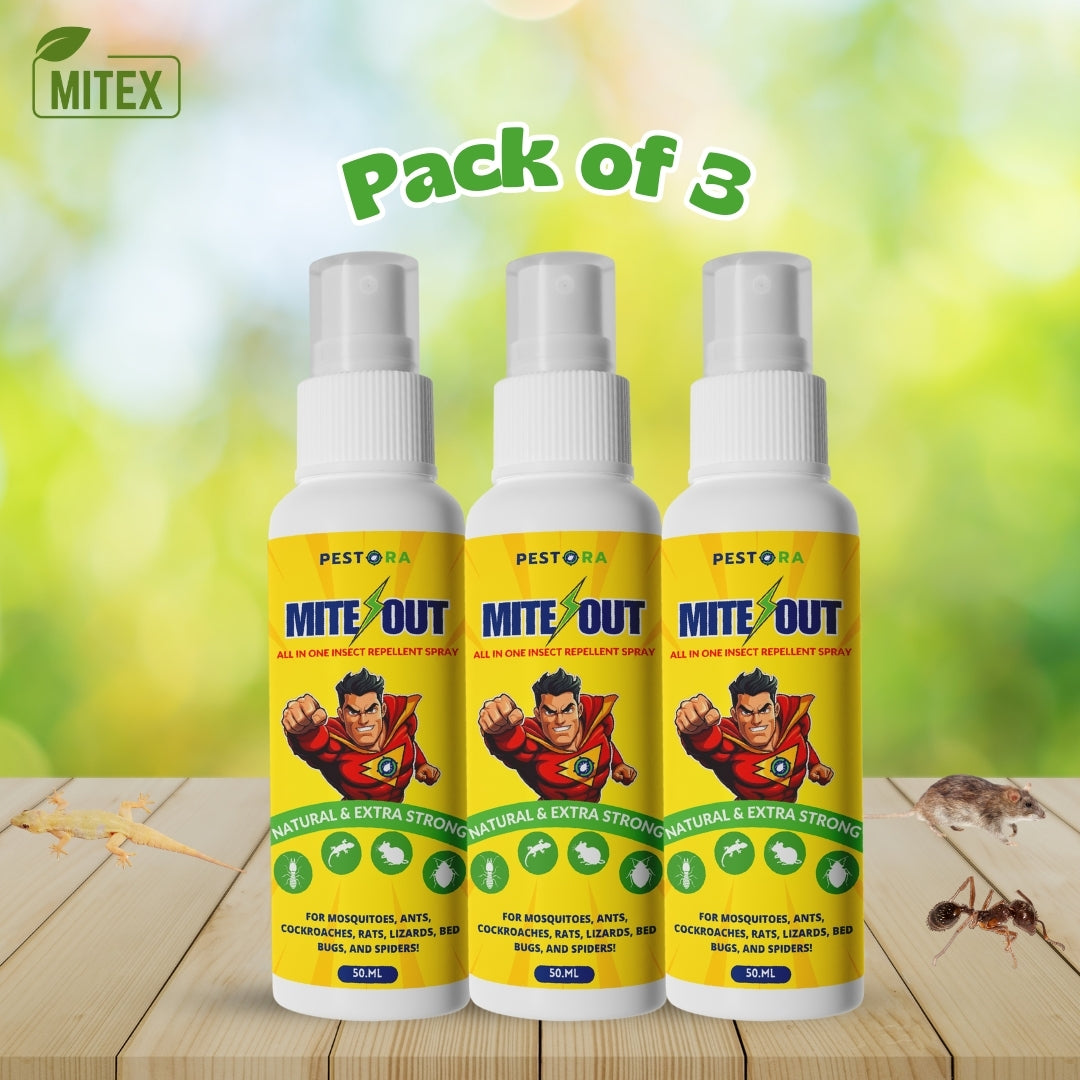 Pestora Mite Out - Natural & Extra Strong Insect & Mice Spray – Mitex